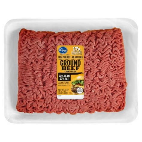 Kroger Ground Beef Lb Ralphs