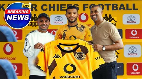 BREAKING NEWS FINALLY KAIZER CHIEFS COMPLETED THE SIGNING OF MEZA