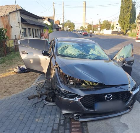 Foto Accident rutier pe strada Bistriței din Dej Info Trafic Romania
