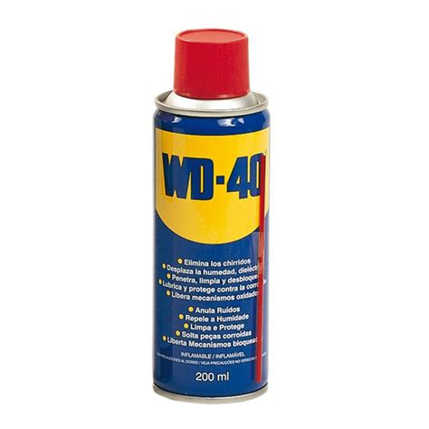 Lubricante En Spray Multiusos WD 40 200 Ml Brycus