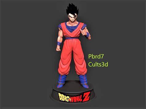 Fichier STL dragon ball ultimate gohan dragon ball zModèle pour