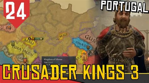 Invasão da AFRICA Crusader Kings 3 Portugal 24 Gameplay PT BR