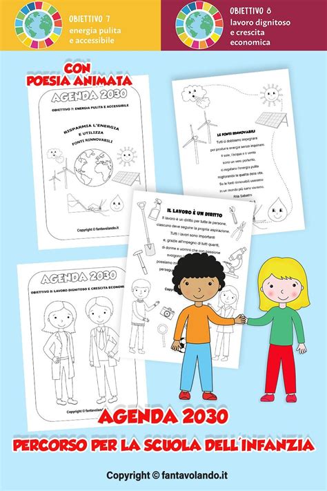 Agenda Percorso Per La Scuola Dell Infanzia Obiettivi E