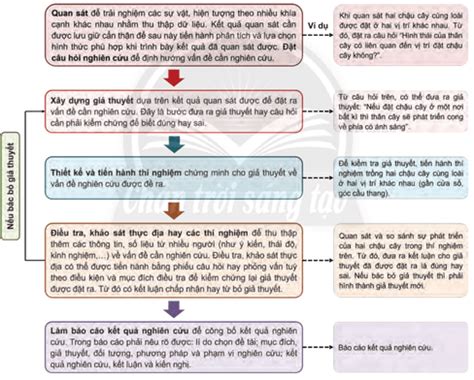 Lý thuyết Sinh 10 Bài 2 Các phương pháp nghiên cứu và học tập môn Sinh