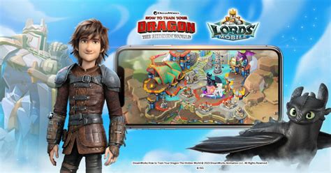 Lords Mobile To Join Forces With Dreamworks How To Train Your Dragon