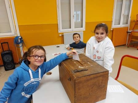 ELECTION DES DELEGUES DE CLASSE CE1 CE2 Ecole Geneviève PANIS de Niherne