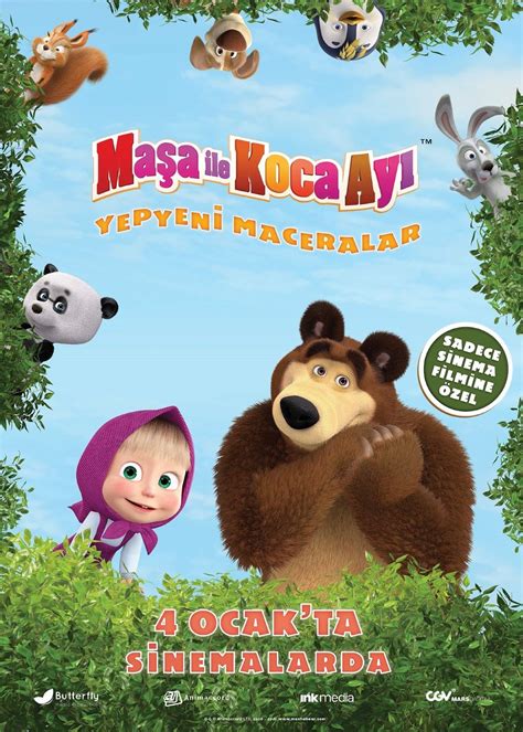 Maşa ile Koca Ayı Yepyeni Maceralar film 2017 Beyazperde