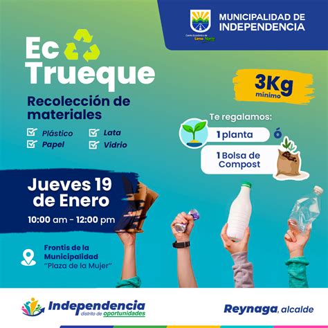 Campaña Ecotrueque Frontis Municipal Campañas Municipalidad