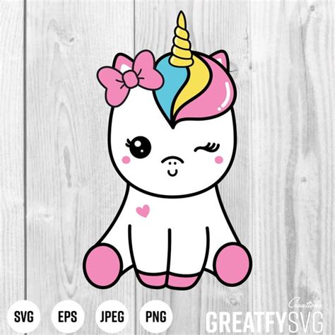 How To Draw A Cute Baby Unicorn