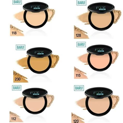 New Original Maybelline Fit Me Matte Poreless Powder H Spf Pa