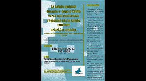 Verso Una Conferenza Regionale Per La Salute Mentale YouTube