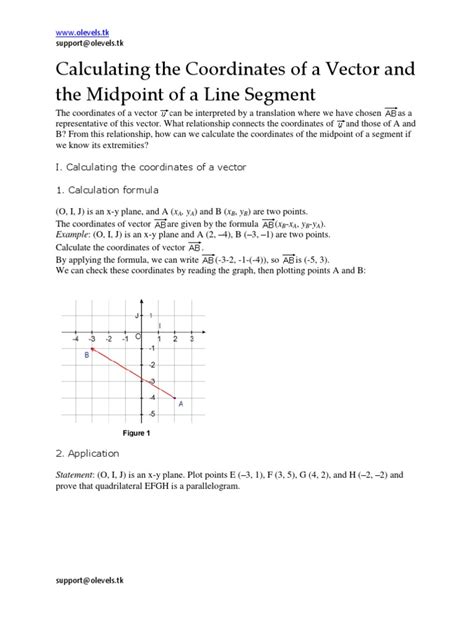 vectors pdf euclidean vector cartesian coordinate system