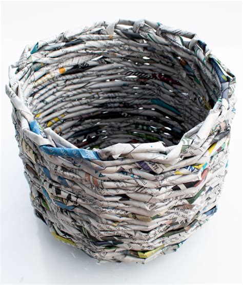 Step By Step Newspaper Basket Atelier Yuwa Ciao Jp