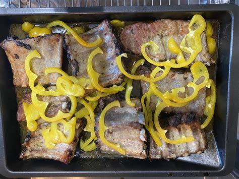Costilla de cerdo asada al horno Recetas de Méndez