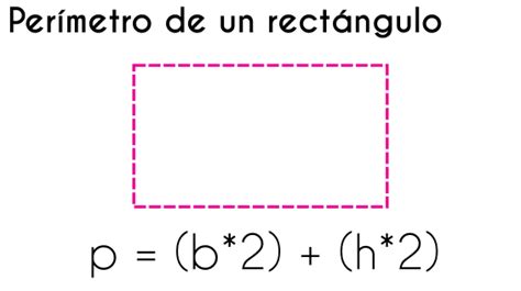 Perímetro de un rectángulo Fhybea
