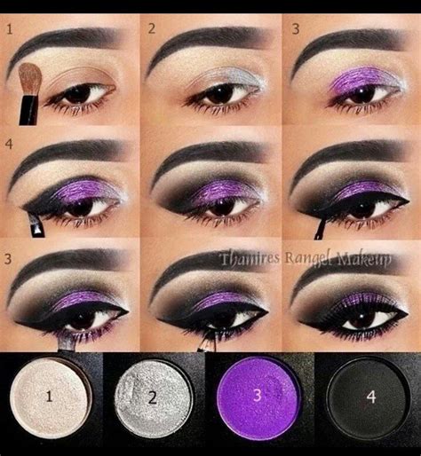 Fashionable Smoky Purple Eye Makeup Tutorials For All Occasions