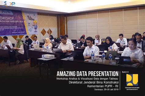 Pakar Slide Trainer Infografis Visualisasi Data Workshop Analisa Data