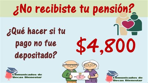 Pensi N Bienestar Tu Pago De La Pensi N Para El Bienestar No