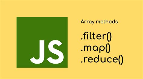 Map Filter Reduce In JavaScript