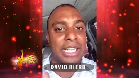 Evangelista David Bierd Esencia No Te Lo Pierdas Youtube