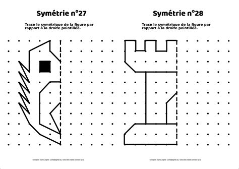 Symétrie Ce 20 Mini Fiches Le Retour Cyrille Largillier avec