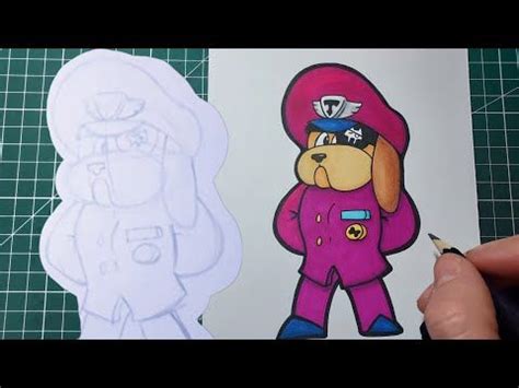 Comment Dessiner Le Colonel Ruffs Brawl Stars Nouveau Brawler