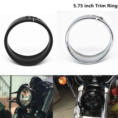 Motocicleta farol moldura guarnição anel lâmpada para Harley Sportster