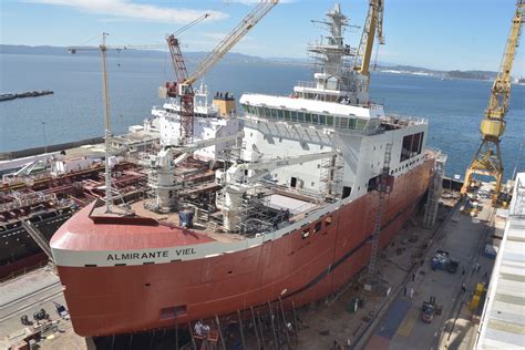 Asmar efectuará la botadura del primer rompehielos que construye para