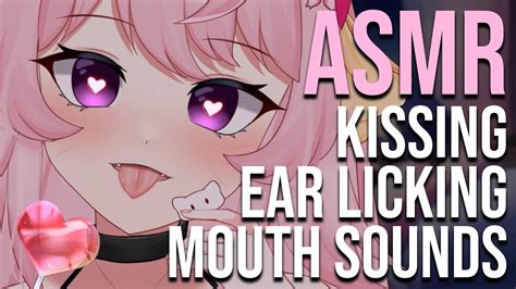 Asmr Catgirl Sounds🐱mouth Sounds Licking Kissing Purring And More Youtube