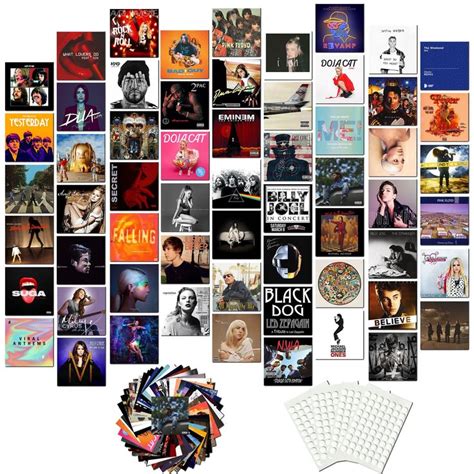 Eminem Album Covers Collage