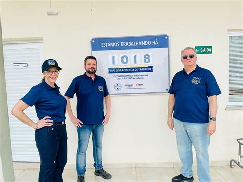 UHE Sinop Completa Mil Dias Sem Acidentes De Trabalho