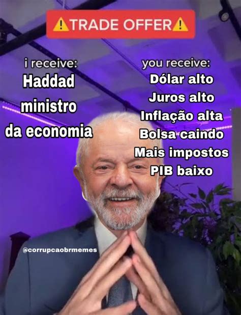 Corrupção Brasileira Memes CBM on Twitter Que acham dessa oferta