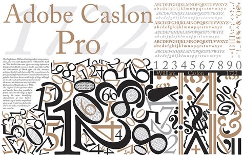 Caslon Poster