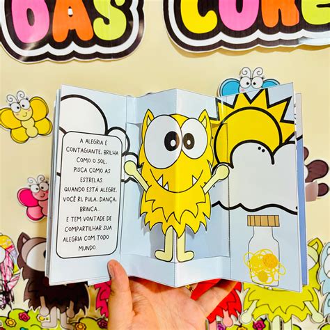 PROJETO O MONSTRO DAS CORES Educa Arte Materiais Pedagógicos