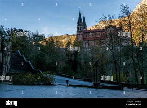 Our Lady Of Covadonga Is A Shine To The Virgin Mary In The Province Of