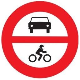 Comprar Señal prohibido vehículos a motor a precio de oferta