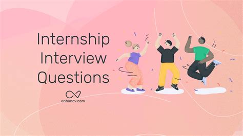 7 internship interview questions and answers enhancv