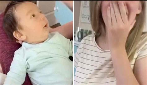 VIDEO S A Nascut Bebelusul Genial La Doar 10 Saptamani I A Spus Te
