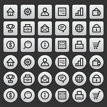 Finance Icon Set Graph Flat Image Vector Graph Flat Image Png And