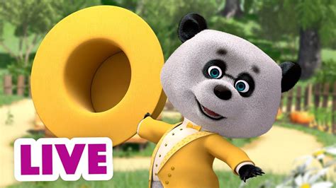 LIVE STREAM Masha And The Bear Panda S In The Middle YouTube