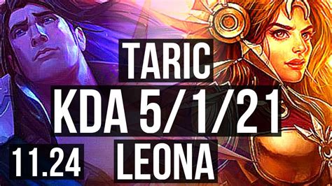 Taric Kai Sa Vs Leona Ezreal Sup Rank Taric M
