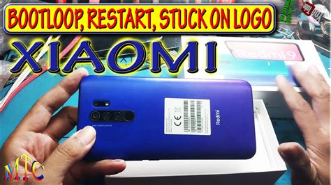XIAOMI REDMI 9 BOOTLOOP RESTART STUCK ON LOGO 100 Done Istimewa