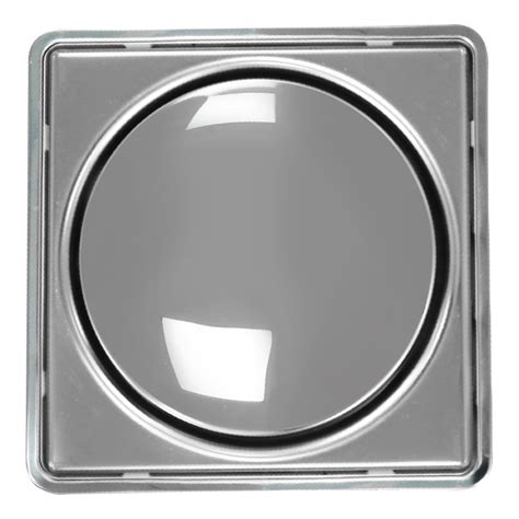 Coladera Universal Push Cuadrada C Membrana Zero Olores Meses Sin