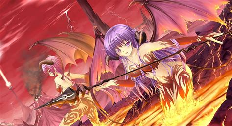 Anime Succubus Gadis Iblis Anime Lucu Wallpaper Hd Pxfuel