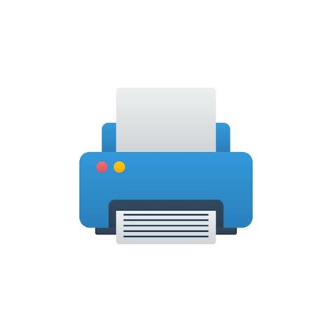 Icono De Vector De Impresora Vector Premium