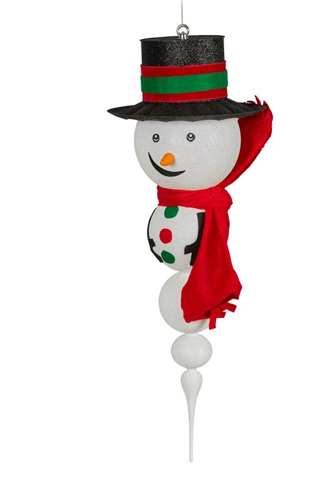80cm Hanging Snowman Christmas Finial Swish Collection Christmas