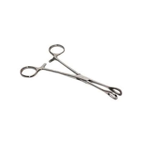 Pinza de Anillos Curva 20 cm Conexión Médica