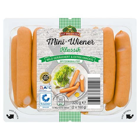 GUT DREI EICHEN Mini Wiener 320 g Klassik ALDI SÜD