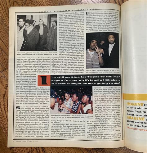 Vintage Rolling Stone Tupac October 31 1996 Issue 746 — Rootsbk