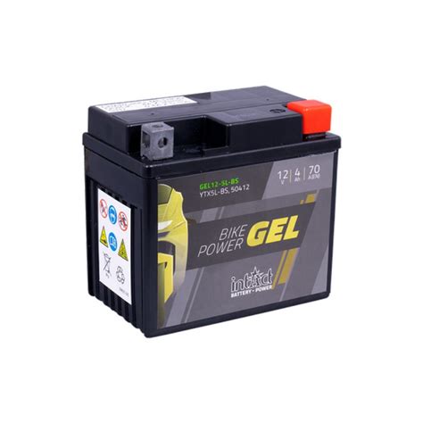 Batterie Moto Power Bike Gel Ytx L Bs V Ah A